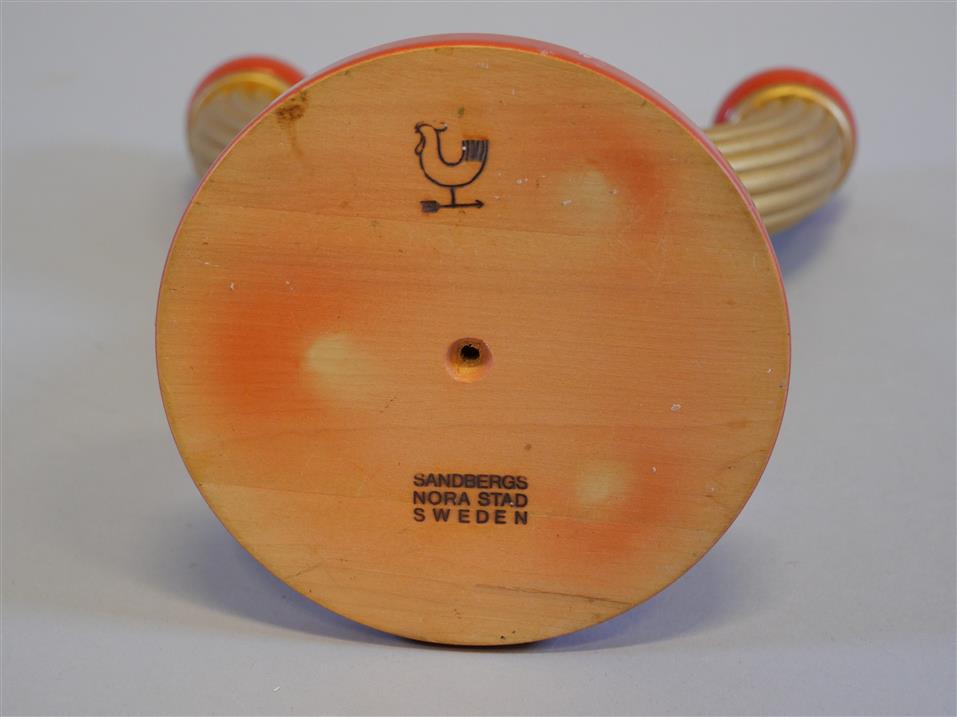 SANDBERGS NORA STAD. Ljusstake 3-armad. H. 26,5 cm. – Auktionshuset i ...