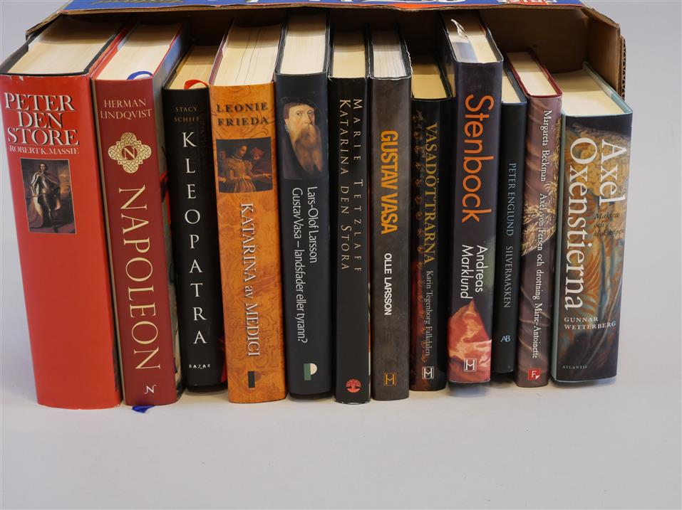 BÖCKER. Historiska personer. – Auktionshuset i Örebro AB