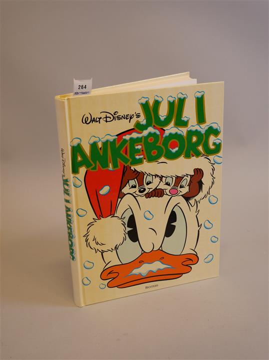 WALT DISNEY 4 st böcker bl a Kalle Anka och Musse Pigg – Auktionshuset i Örebro AB